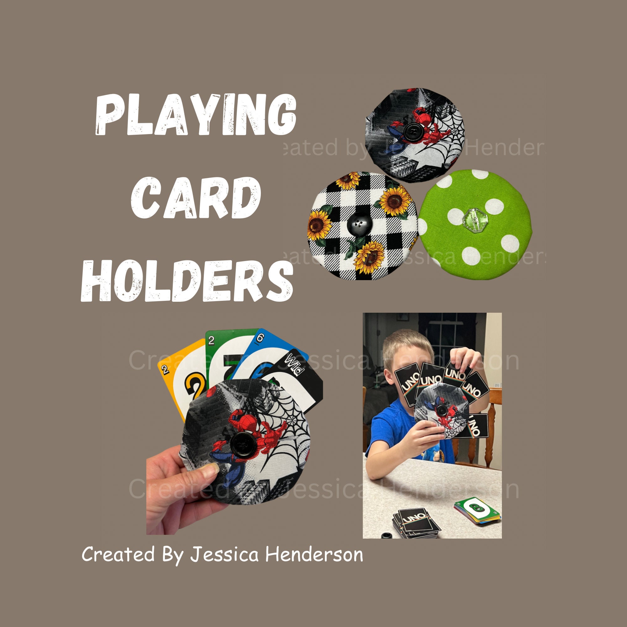 Helping Hand Card Holder Dogs Card Caddy Great for Poker, Kids Card ...