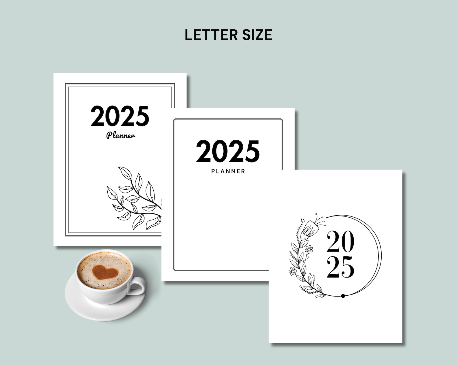 2025 Journal Page Printable 2025 Planner Cover Page PDF, 2025 Journal ...