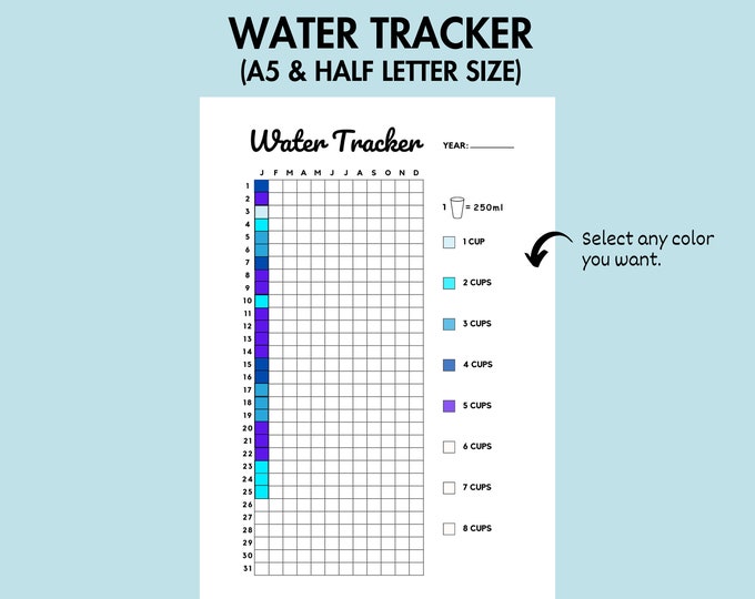 Mood Tracker Printable Daily Yearly Mood Journal, Mental Health ...