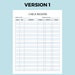 Check Register Printable for Personal Check Book and Small Business ...