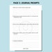 Daily Mood Tracker Printable Mood Journal, Self Care Checklist, Daily ...