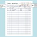 Checkbook Register Printable Check Transaction Tracker Check Ledger ...