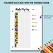 Rate My Day Tracker Printable Daily Rating Tracker Year in Pixels ...
