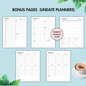 Personal Finance Planner Bundle Printable Household Money Management ...