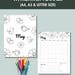 May Journal Title Page and May Monthly Planner Undated Printable May ...