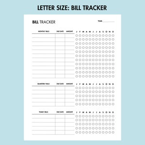 Subscription Tracker Printable Subscription Checklist PDF Monthly ...
