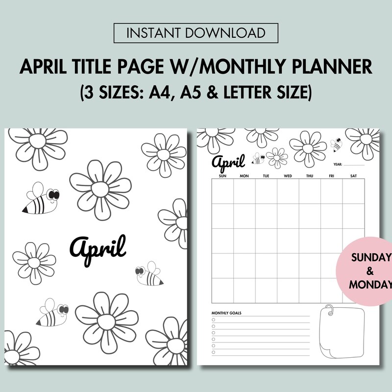 MyPlanPrintable - Etsy