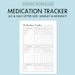 Asthma Tracker Printable Monthly Asthma Log & Inhaler Tracker ...