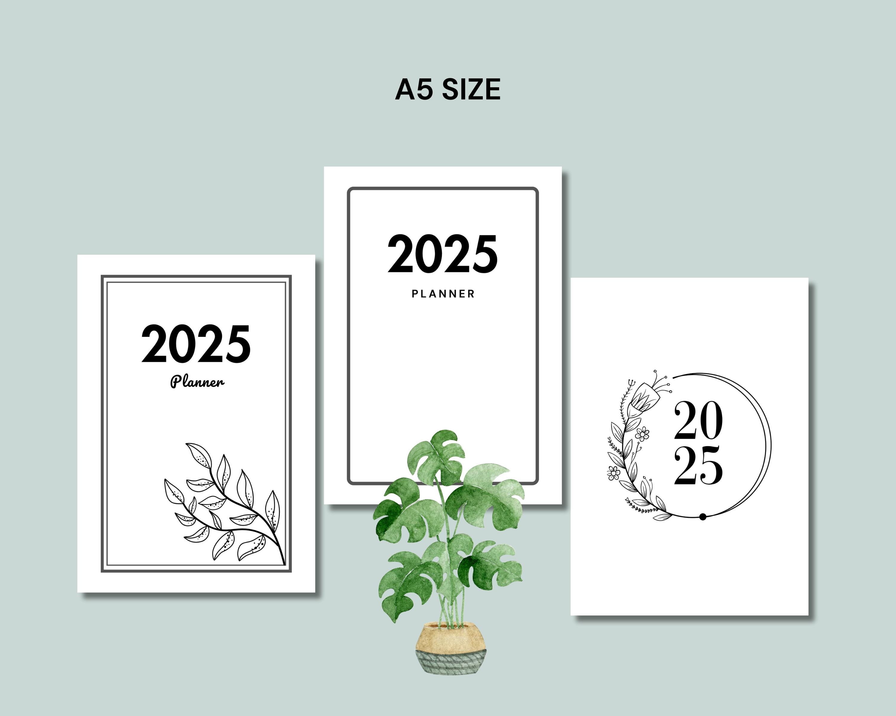 2025 Journal Page Printable 2025 Planner Cover Page PDF, 2025 Journal ...