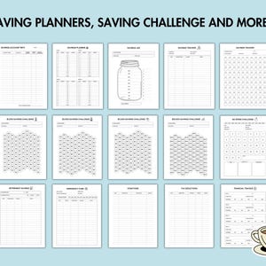 Personal Finance Planner Bundle Printable Household Money Management ...