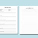 Doctor Visit Note Printable Doctor Appointment Planner Doctor Note Page ...