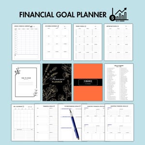 Personal Finance Planner Bundle Printable Household Money Management ...