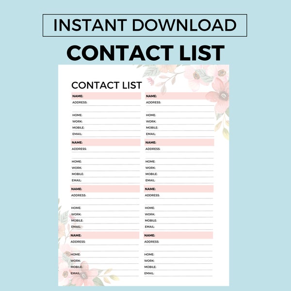 Address Organizer - Etsy