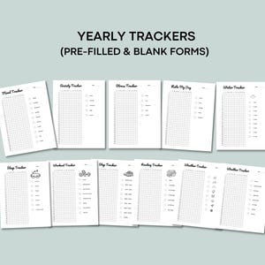 2025 Ultimate Life Planner Bundle Printable 2025 Journal Bundle Yearly ...
