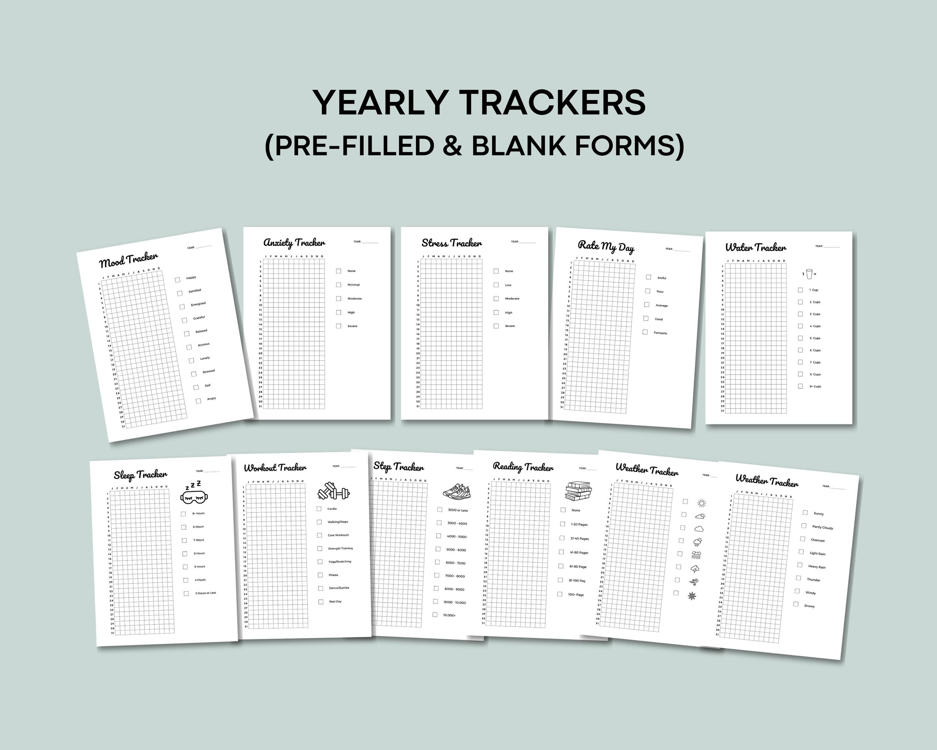 2025 Ultimate Life Planner Bundle Printable 2025 Journal Bundle Yearly ...