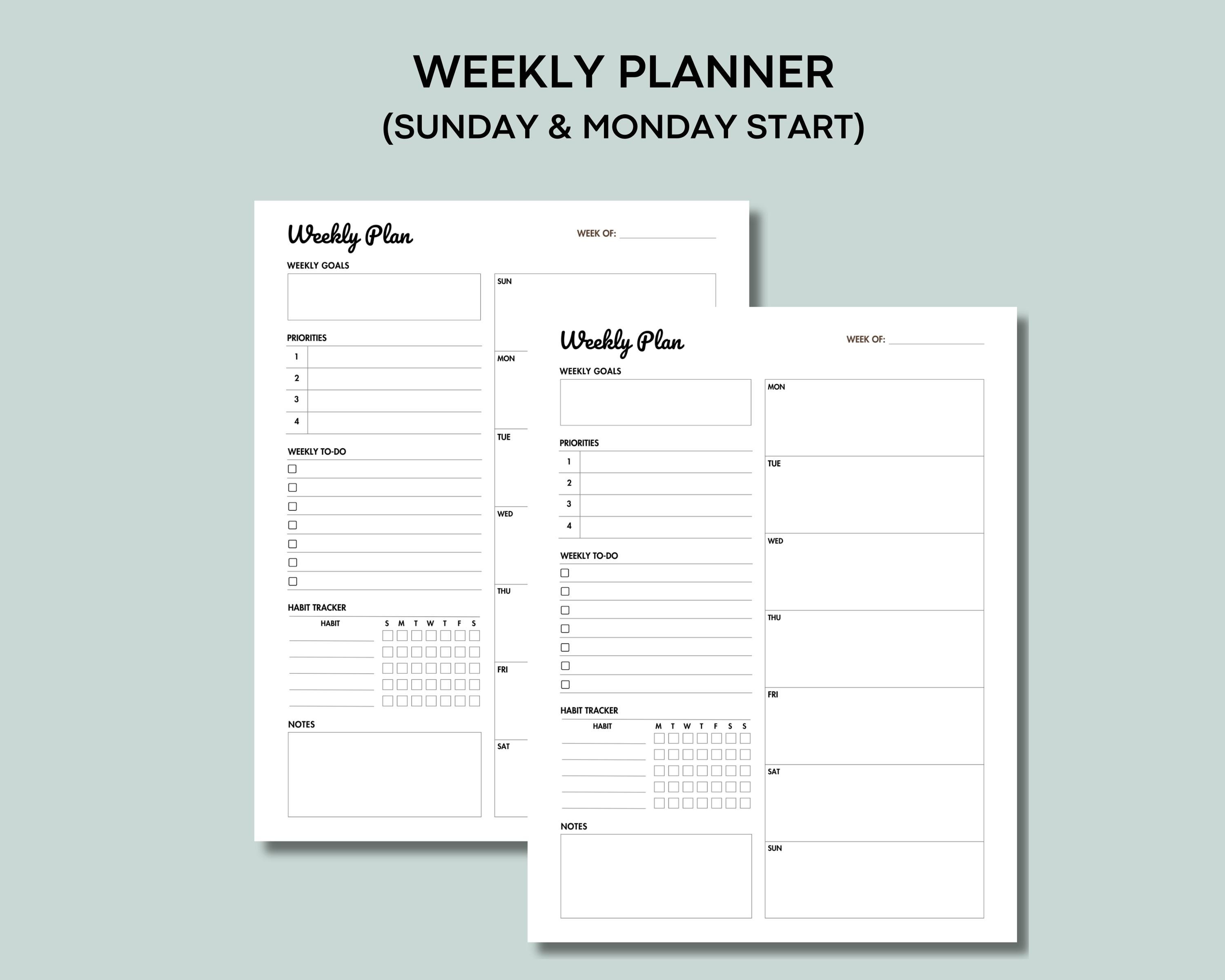 2025 Ultimate Life Planner Bundle Printable 2025 Journal Bundle Yearly ...