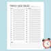 Water Tracker Printable Instant Download Monthly Water Intake Log Sheet ...