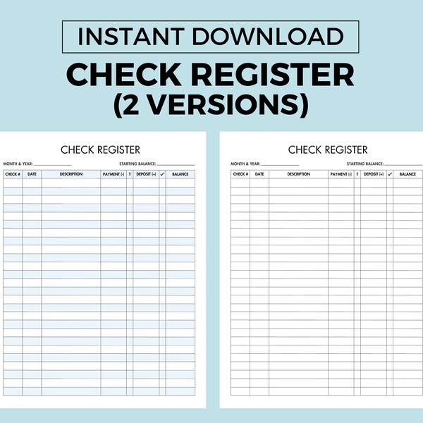 Income and Expense Tracker - Etsy
