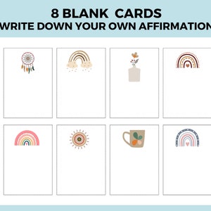 40 Positive Affirmation Cards Printable Manifestation Card PDF, Daily ...