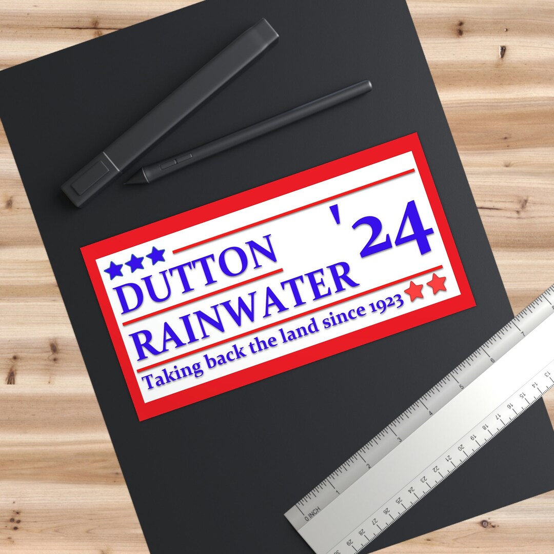 Dutton & Rainwater 2024 Bumper Sticker - Etsy