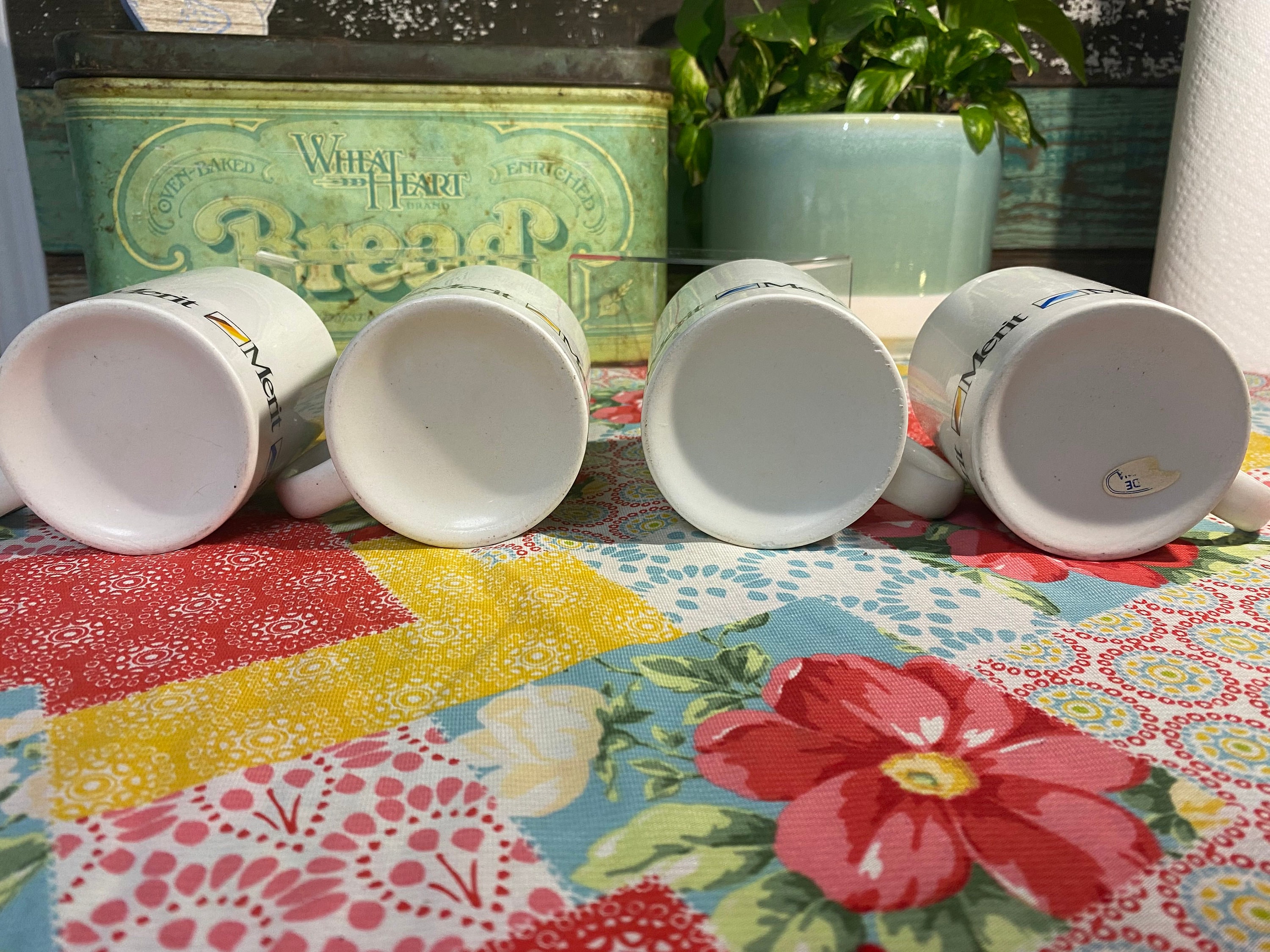 4 Vintage Merit Cigarette Coffee Mugs - Etsy