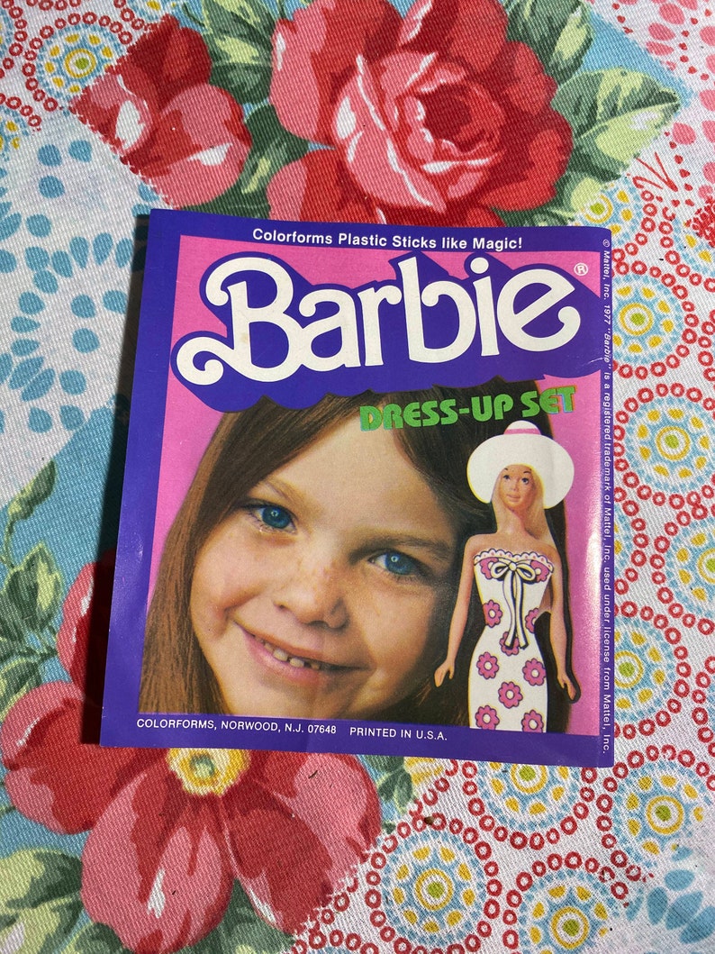 Barbie Dress-up Set Colorform - Etsy