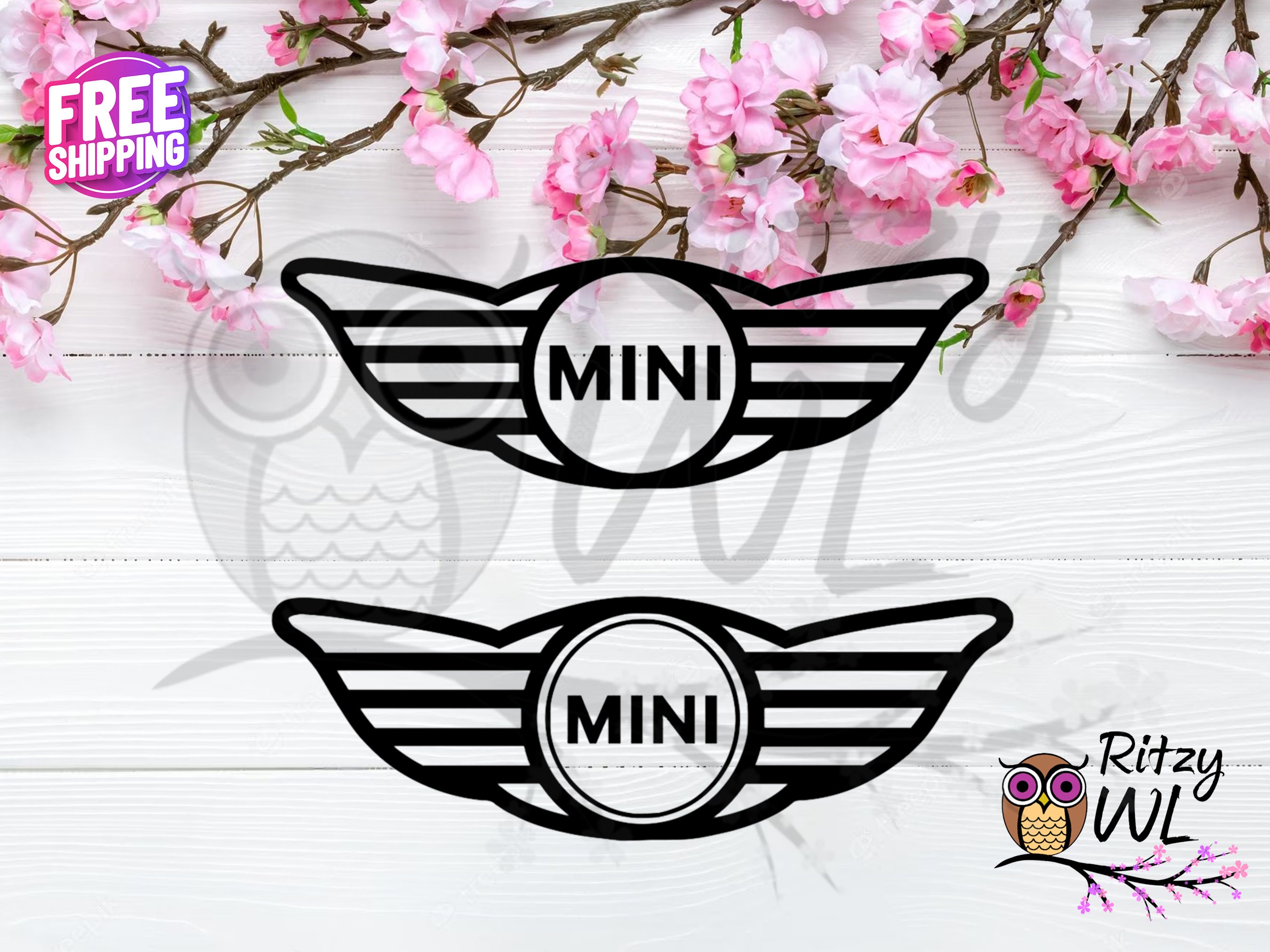 Mini Cooper Logo Grogu Yoda Decal Vinyl Sticker - Etsy