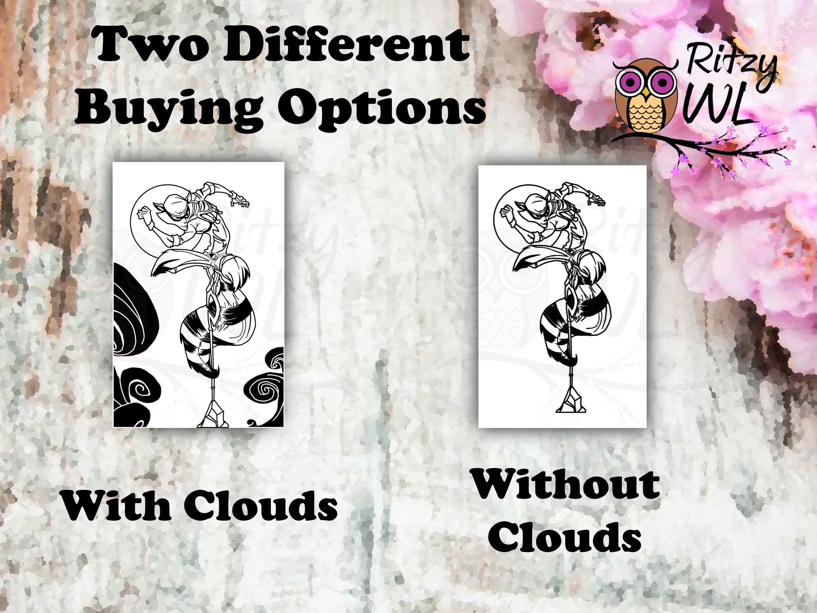 Sly Cooper Decal Ninja Spire Jump on Cane - Etsy