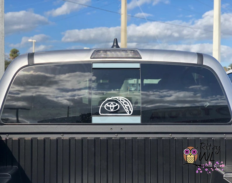 Toyota Taco Decal Vinyl Sticker - Etsy