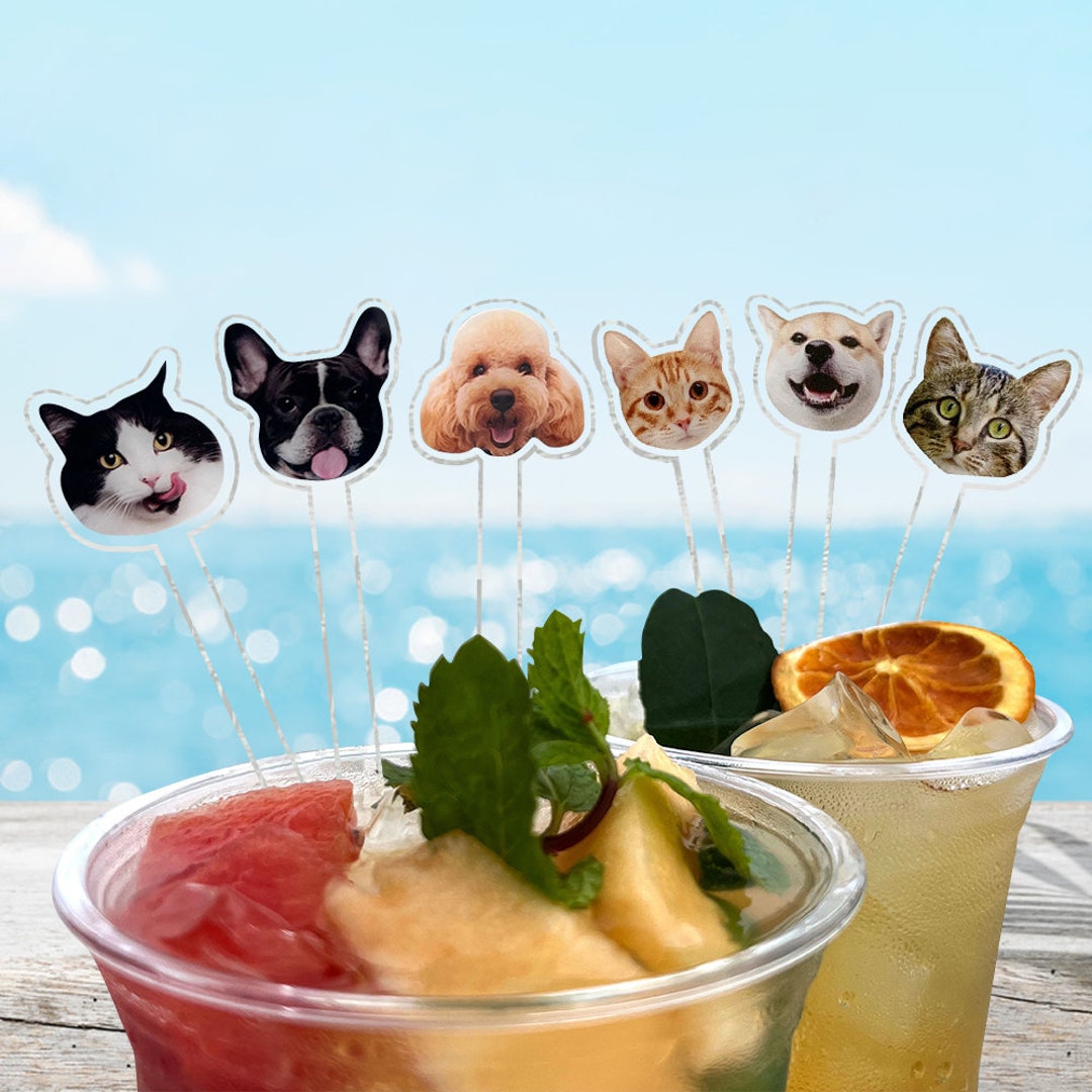 Pet Stir Sticks, Double-sided Dog Wedding Stir Stick, Custom Pet ...