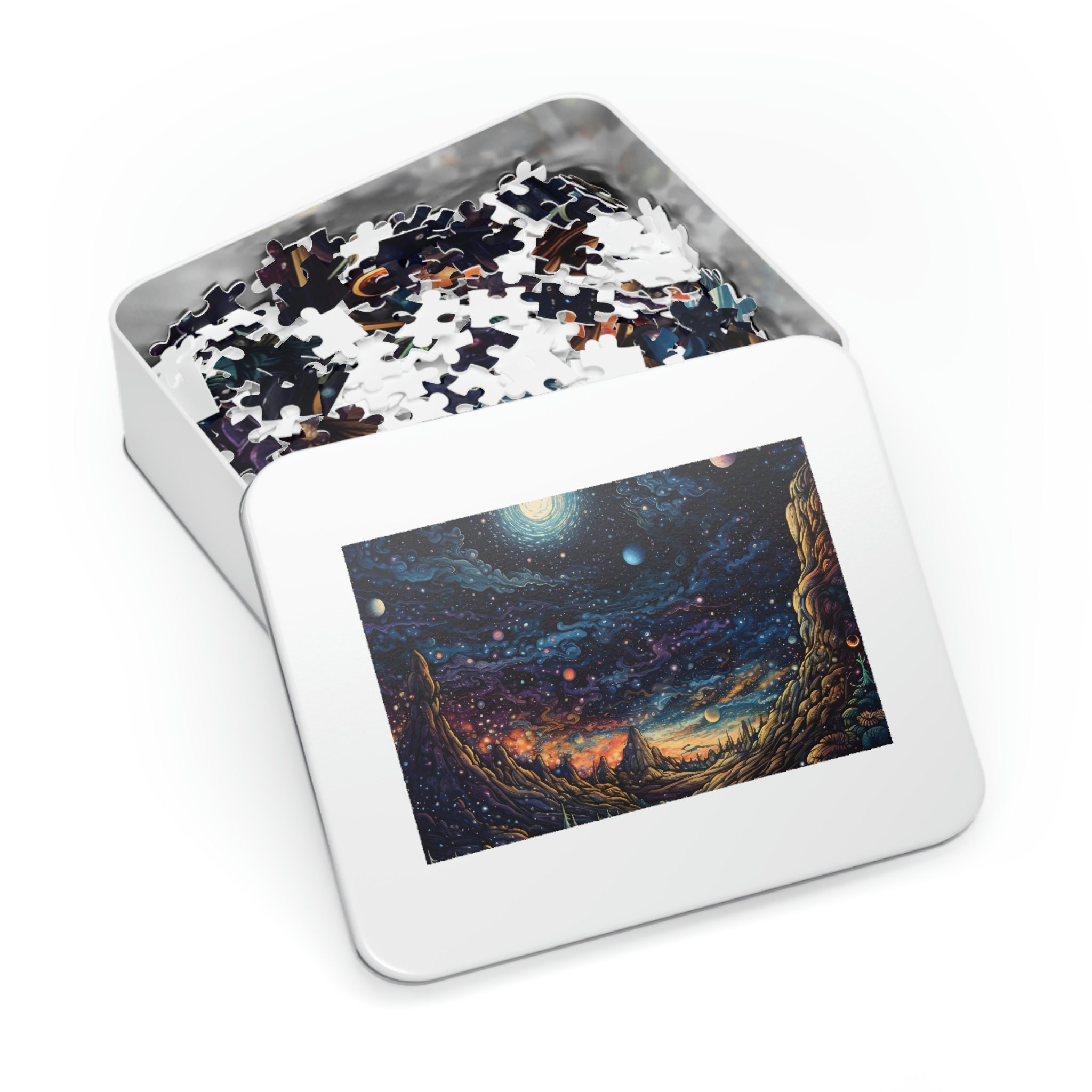 Starry Night Sky Jigsaw Puzzle 1000 Piece - Etsy