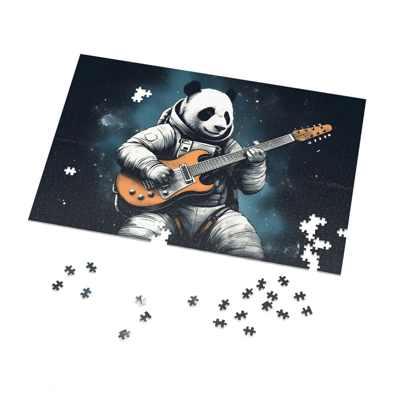 Panda Puzzle - Etsy