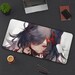 Yandere Cat Girl Desk Mat Anime Mouse Pad - Etsy