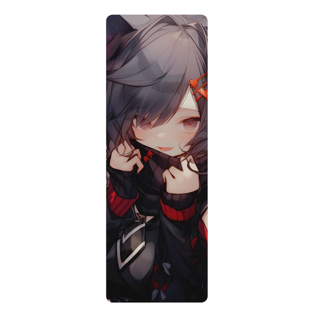 Yandere Cat Girl 24x68 Yoga Mat Anime Yoga Mat - Etsy