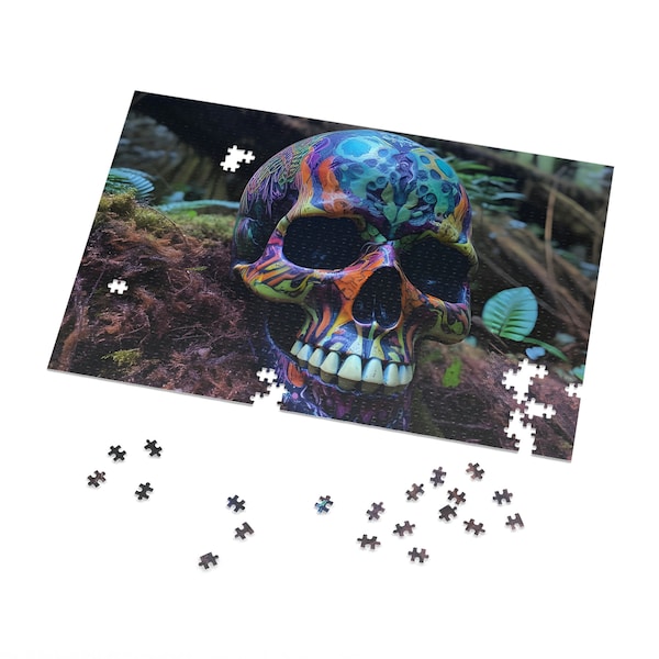 1000 Piece Skull Puzzles - Etsy