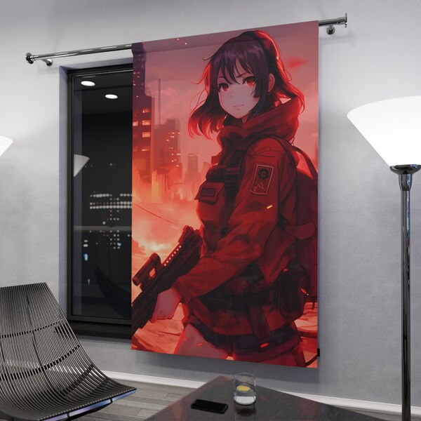 Anime Blackout Curtain - Etsy
