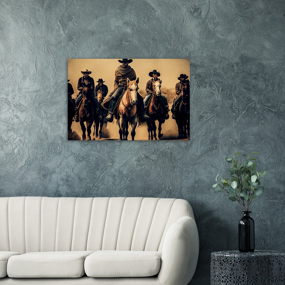 Cowboy Army V1 Aluminum Wall Art - Etsy
