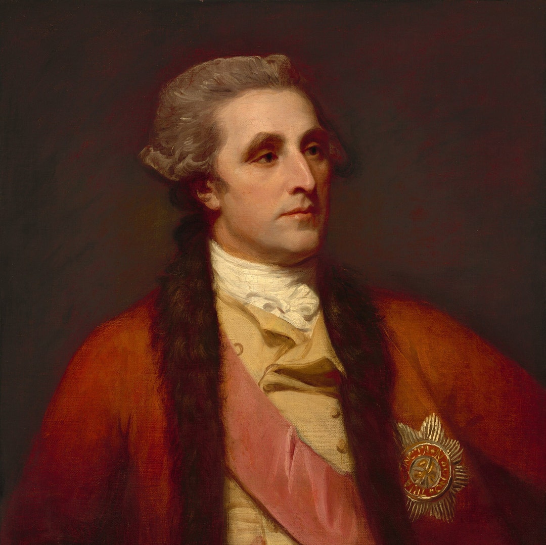 1700s Oil Portrait of Man in Uniform, Antique Painting, Antique Art ...