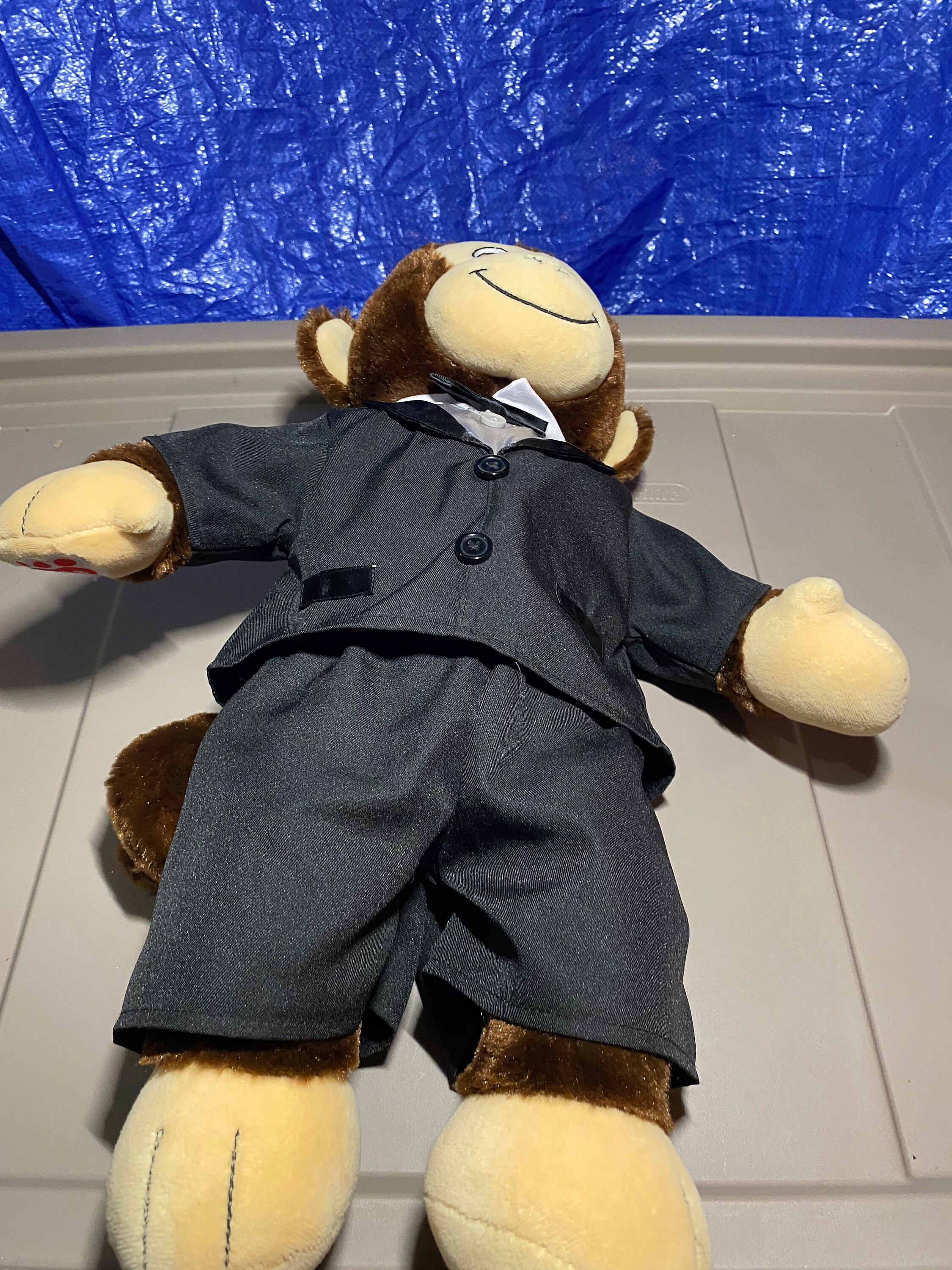 Build a Bear Monkey With Suit - Etsy