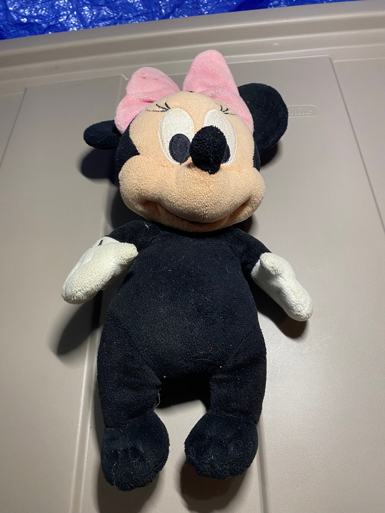 Baby Minnie Mouse Plush - Etsy