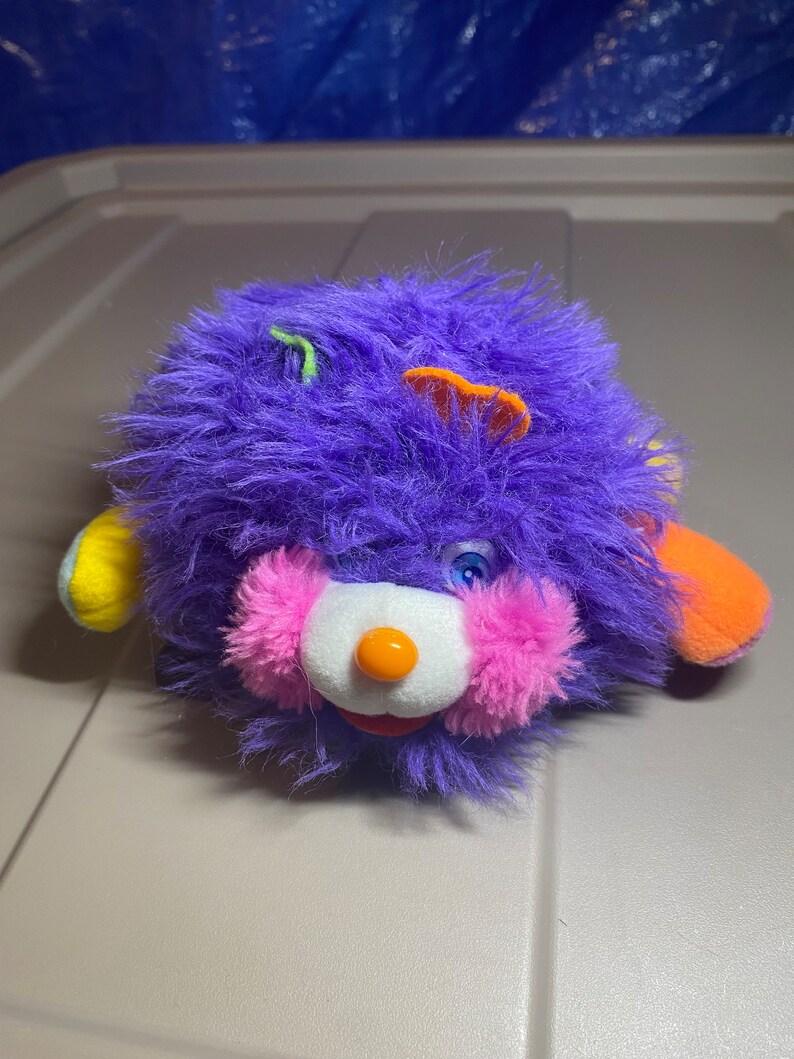 Popples Purple Puffling - Etsy