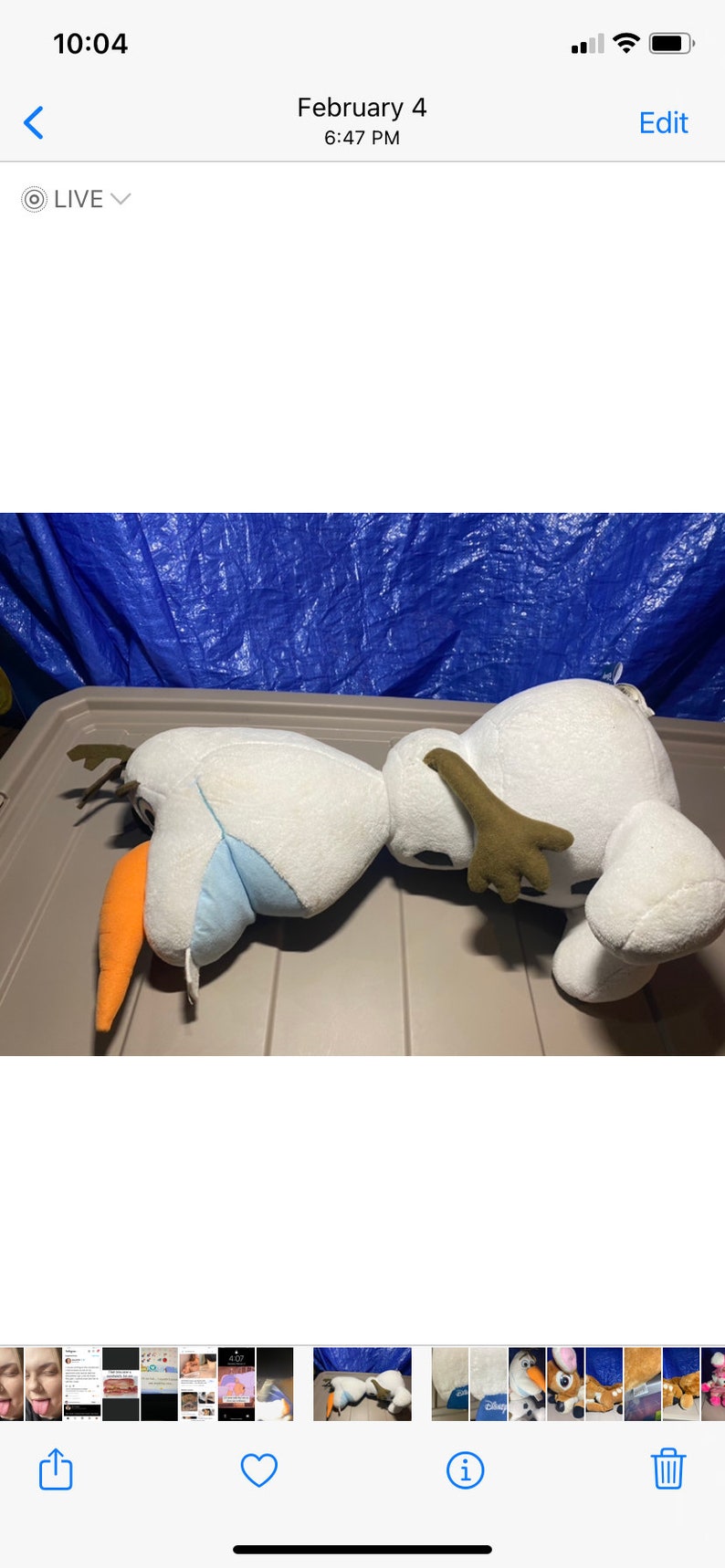 Build A Bear Olaf Frozen - Etsy