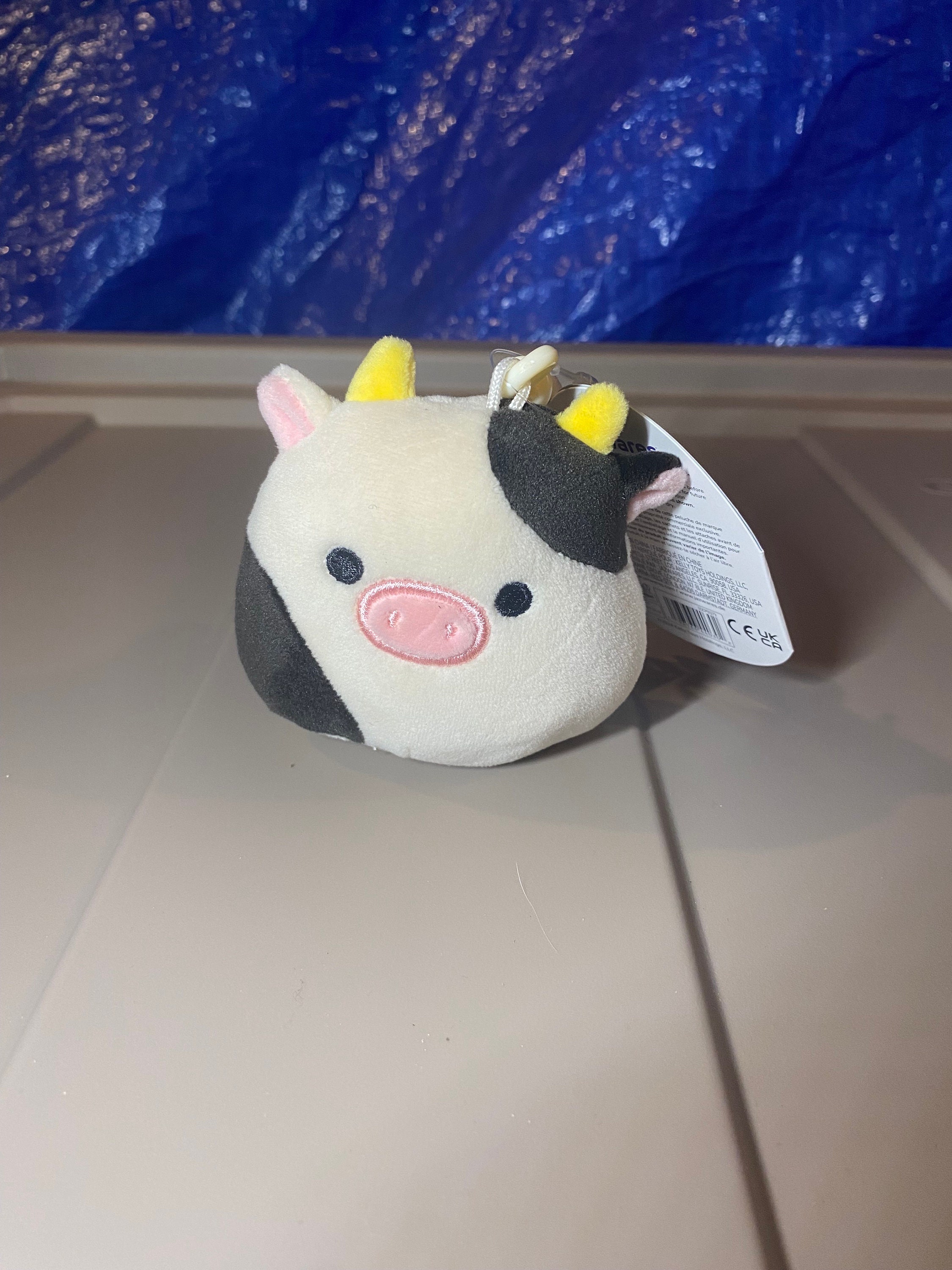 Squishmallow Connor Cow Clip - Etsy