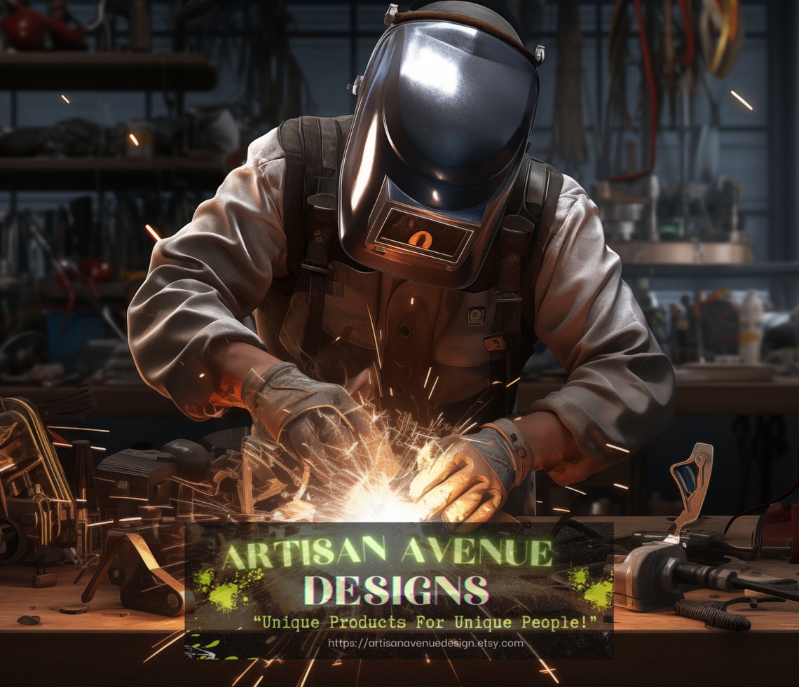 Welder Tumbler PNG Wrap for 20 Oz Skinny Tumbler, Unique PNG ...