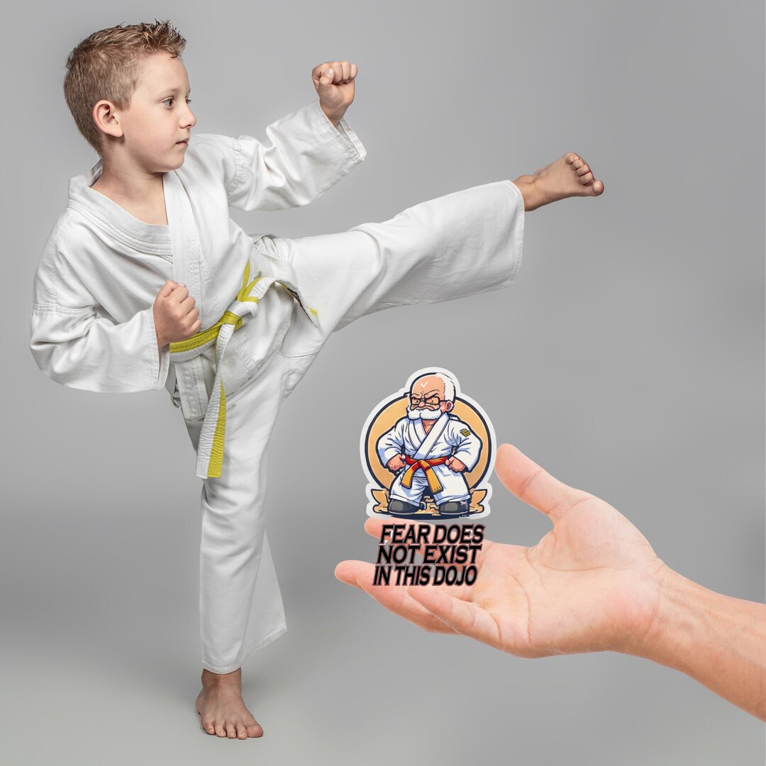 Dynamic Dojo Sticker: Martial Arts Training, Karate Studio, Self ...