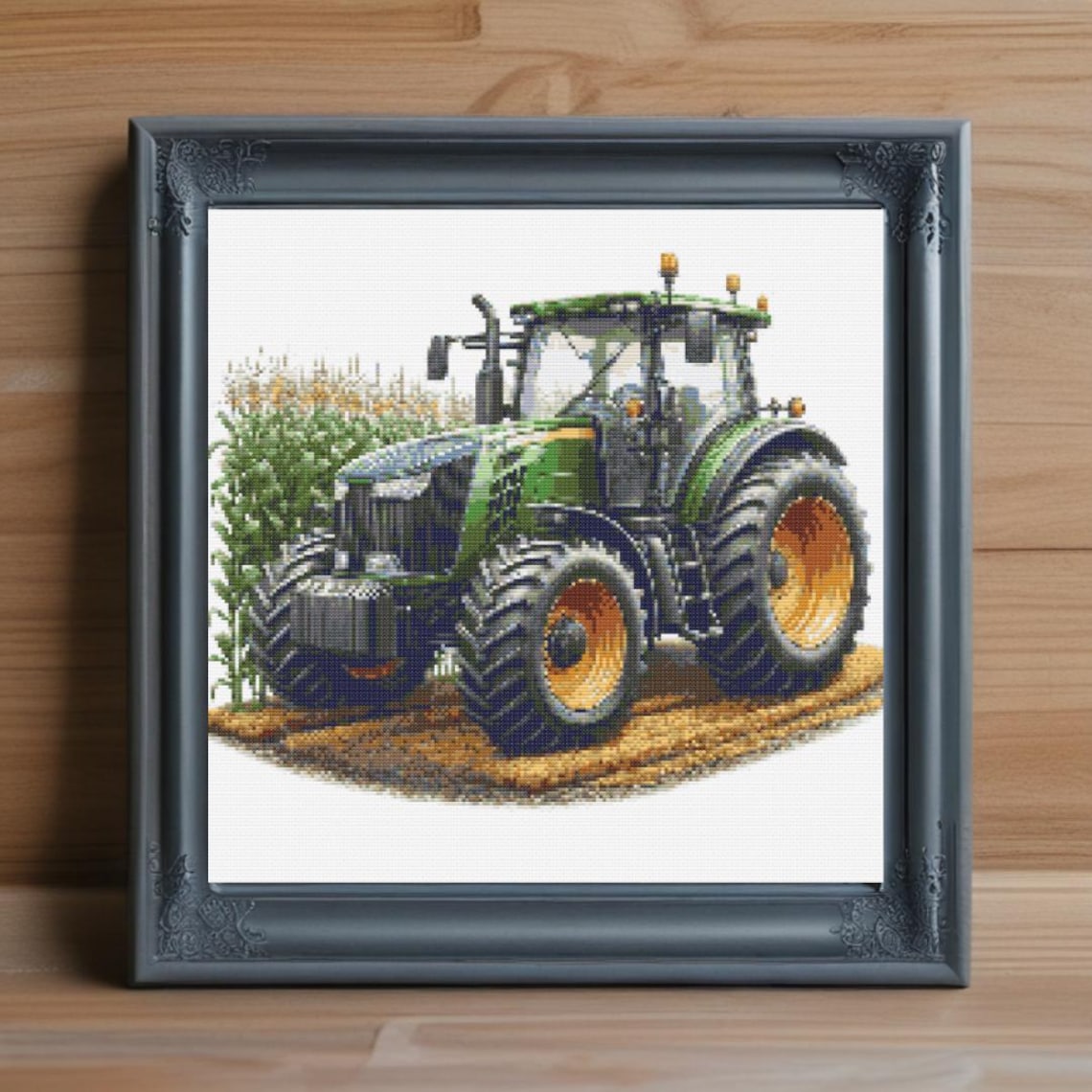 Tractor Cross Stitch Pattern PDF, Instant Digital PDF Download, Farm ...