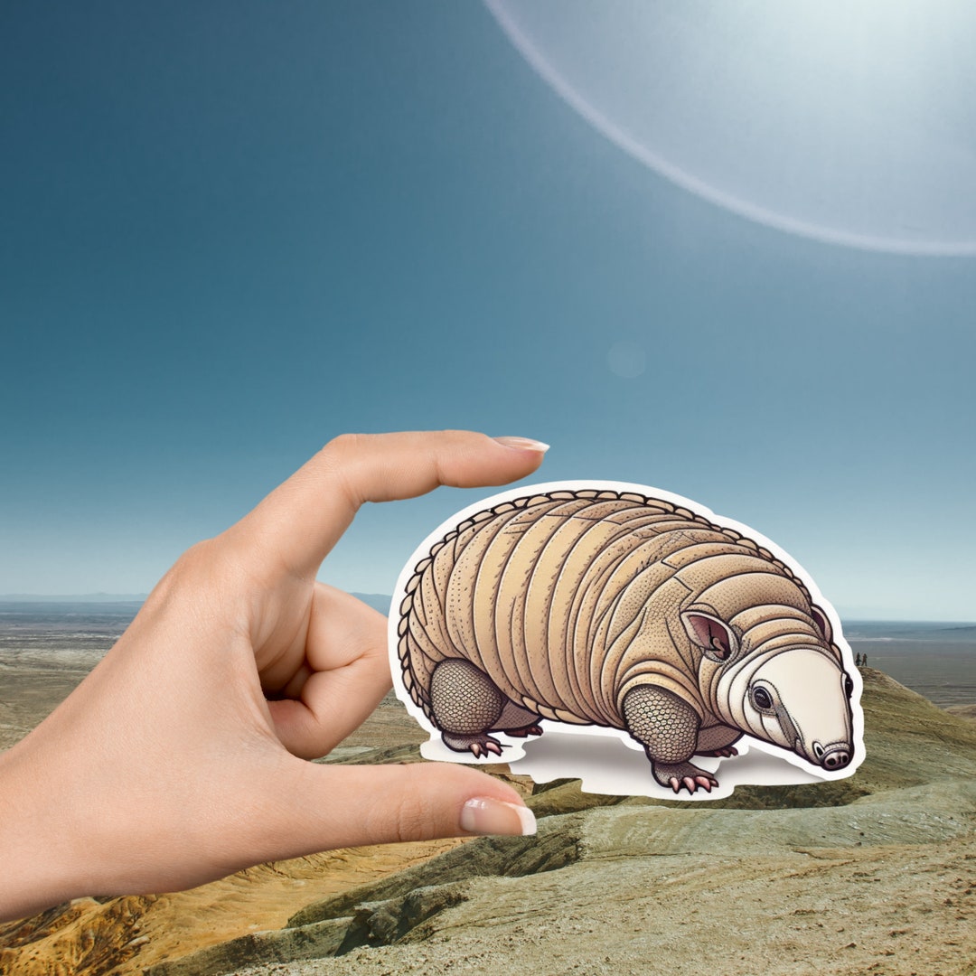 Armadillo Sticker, Armadillo Stickers, Armadillo Vinyl Sticker ...