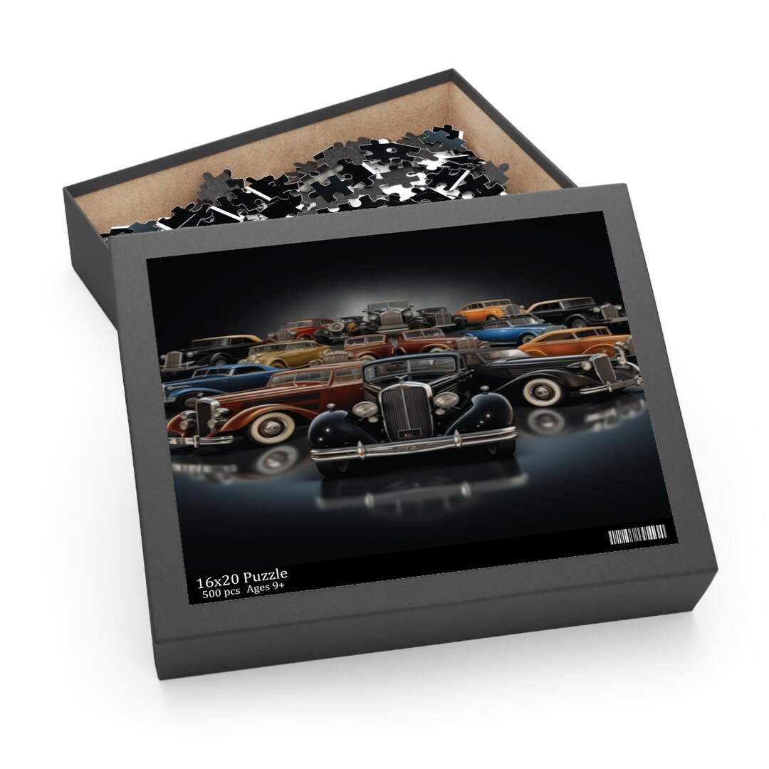 Classic Car Jigsaw Puzzle Impossible Jigsaw Puzzles 500 PC - Etsy