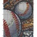 Baseball Cross Stitch Pattern PDF, Sports Cross Stitch Chart for ...