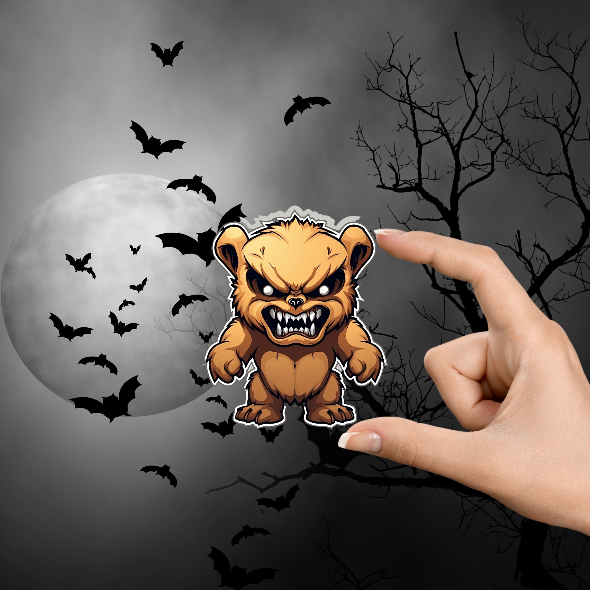 Drawings Of Evil Teddy Bears